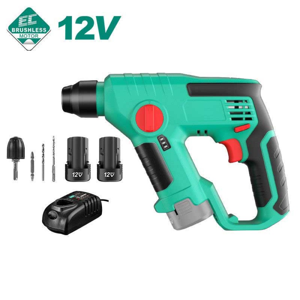 Power Tools ADZC13 12V Battery Cordless Rotary Hammer
