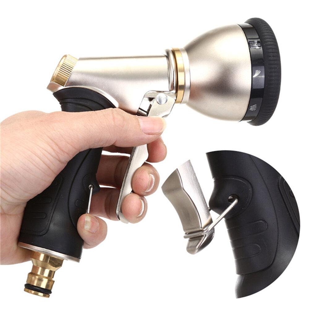 9 Function High-Pressure Water Spray Gun Car Washer Hose