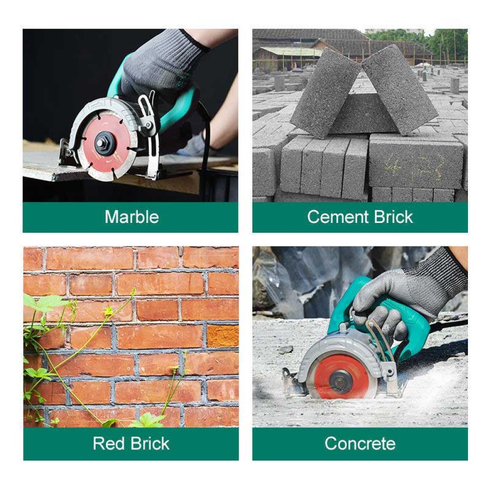 Anti-splash board high power 1800W marble cutter machine