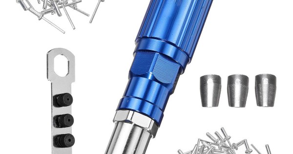 Nail Gun Electric Rivet Adapter Set Pull Riveting Core-pulling ...
