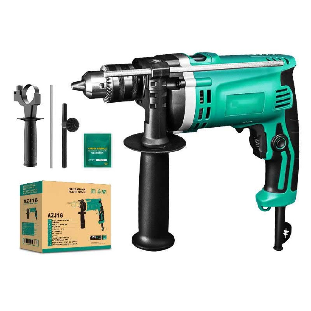 Adjustable speed 710W high power electric impact drill