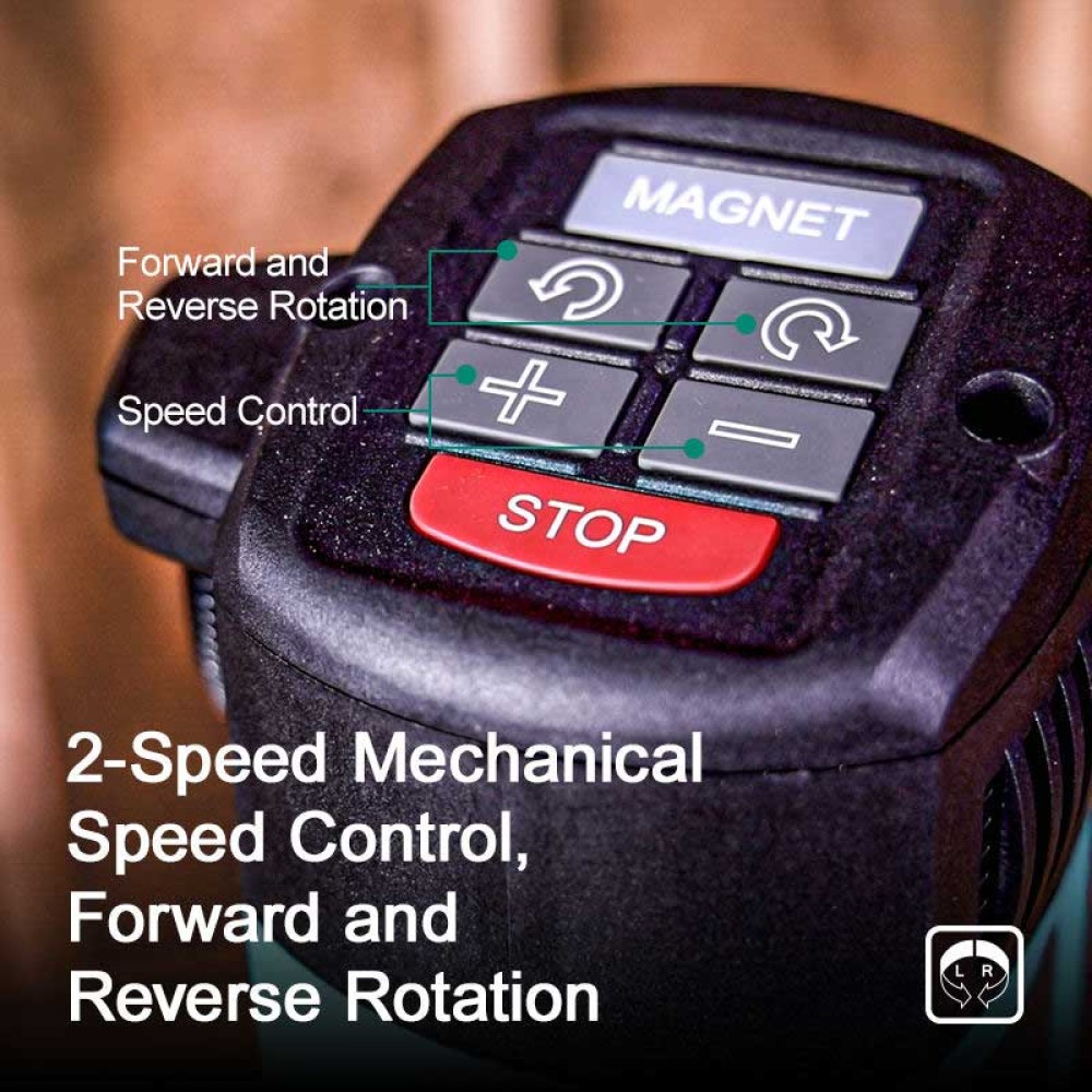 Magnetic Drill 2-Speed Mechanical Speed Control