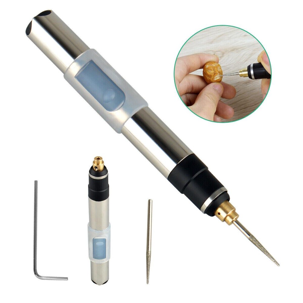 Mini Grinder Engraving Pen 25W 3-Speed 5000-25000r/min USB Type-C ...