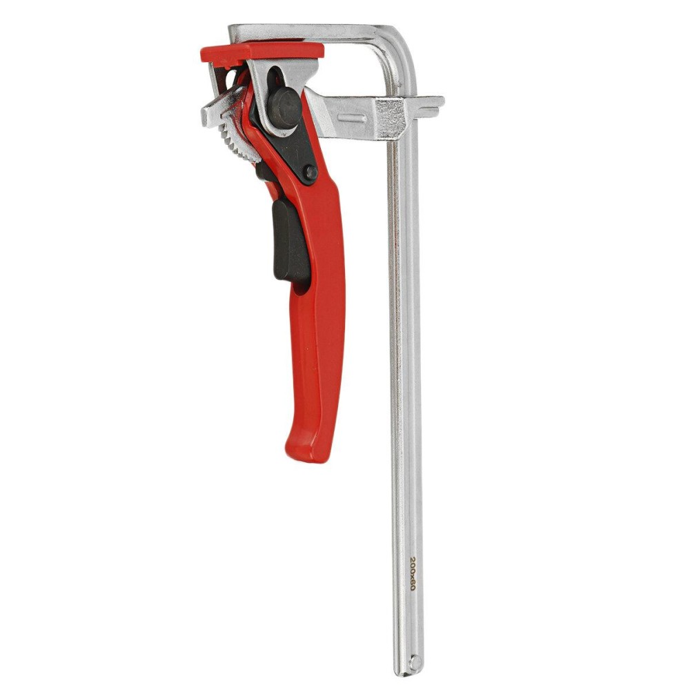 120mm-400mm Quick Guide Rail Clamp Woodworking F Clamp Quick Clamping ...