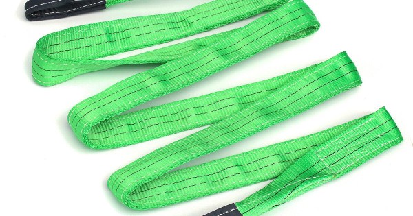 4 Meter 2 Ton 60mm Wide Duplex Webbing Pulling Lifting Sling Strap Strop