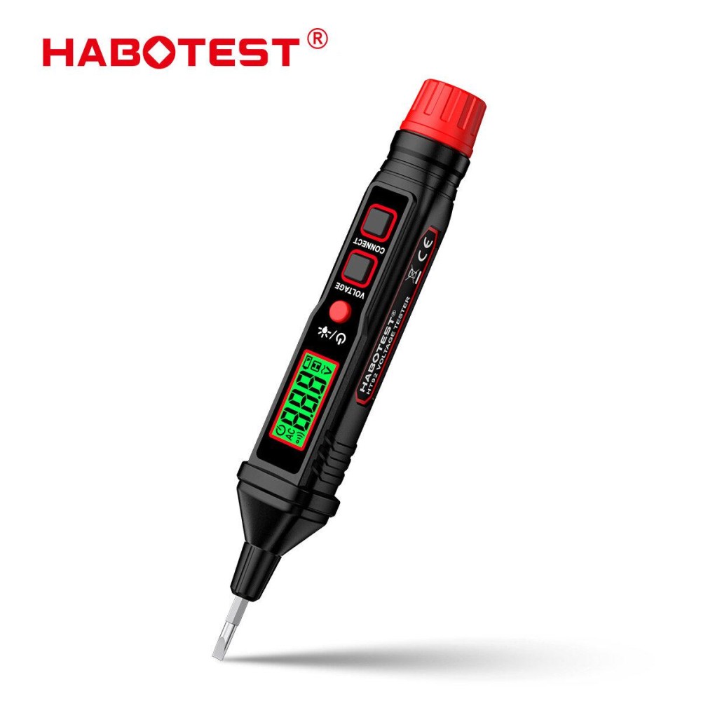 HT92 Pen Type Voltage Tester AC12-300V Indicator Backlight