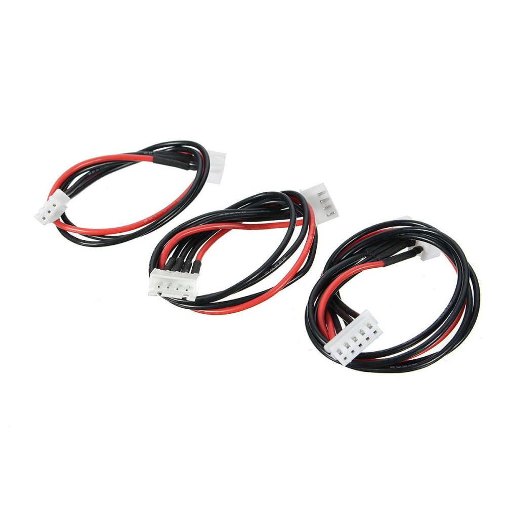 Silicone Wire 2S/3S/4S 6 Pin JST-XH Socoje Connector Balance