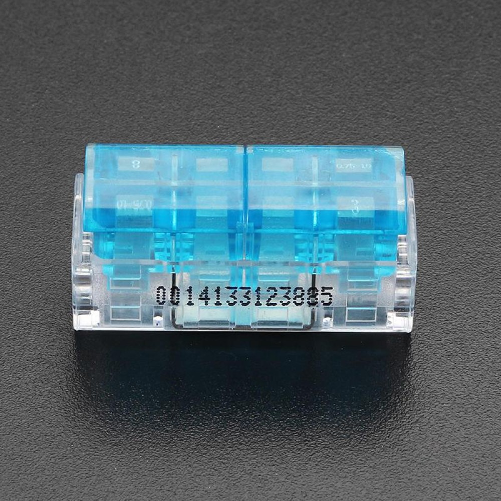 2Pin to 2Pin Wire Connector Two Way Series Fast Spring Terminal Block ...