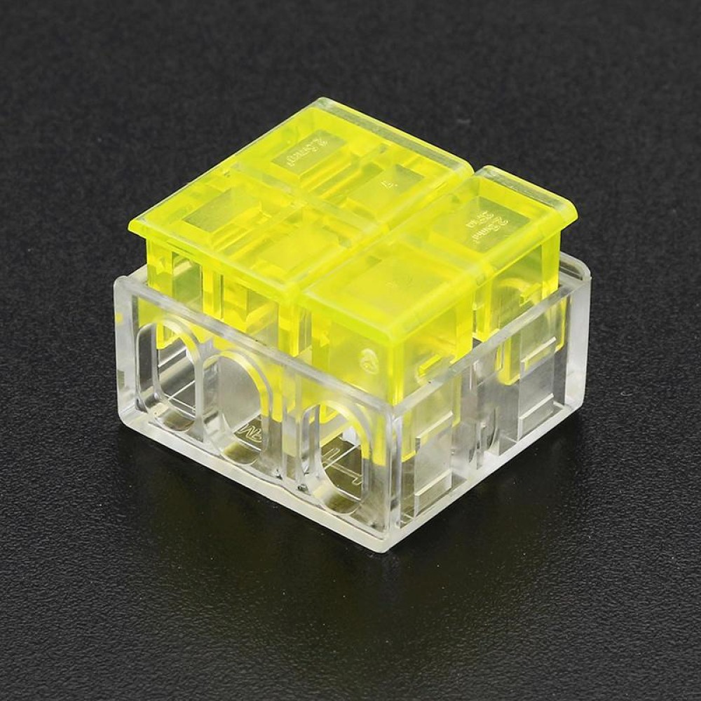 3Pin 1 Way Series Wire Connector Flame Retardant Terminal Block ...