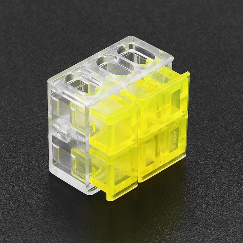 3Pin 1 Way Series Wire Connector Flame Retardant Terminal Block ...