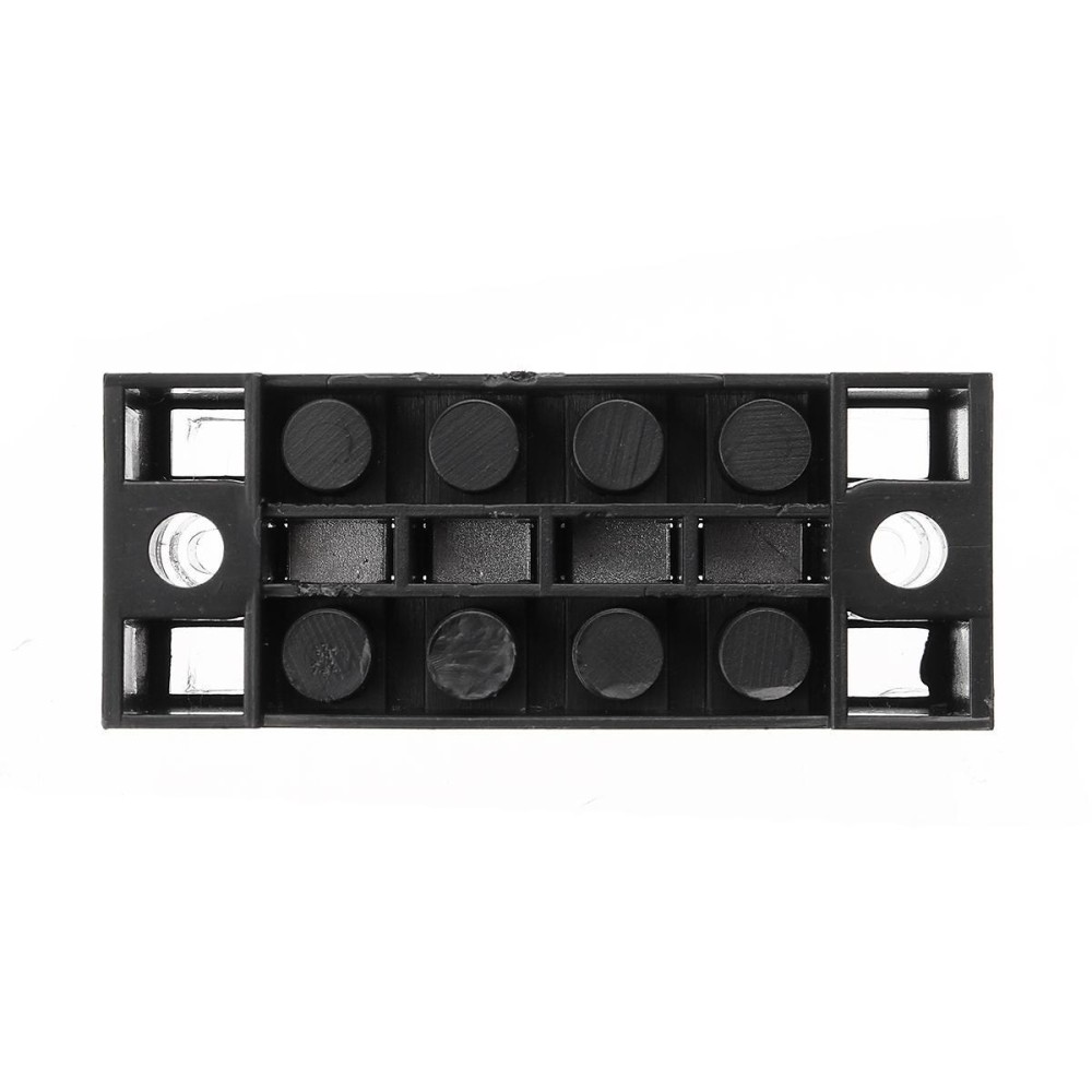 600V 15A Dual Rows 4 Position Screw Terminal Strip