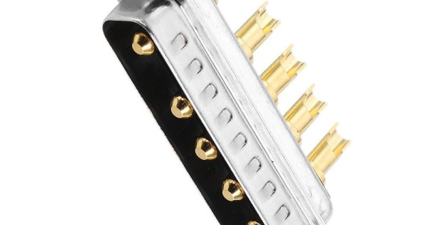 D-SUB 5W5 20A 5 Pin High Current Female Welding Adapter Plug Connector