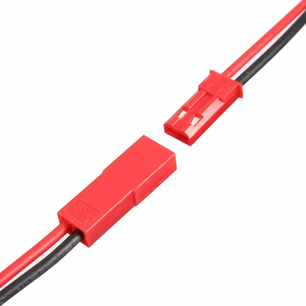 10 Pairs 2 Pins JST Male Female Connectors Plug Cable