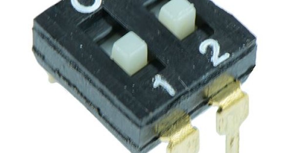 2 Way Low Profile DIL Switch