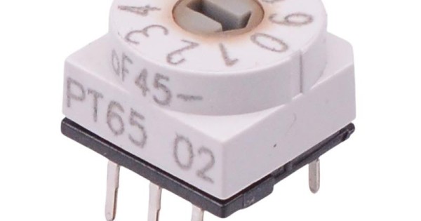 PT65102 BCD Complement Rotary Coded Switch