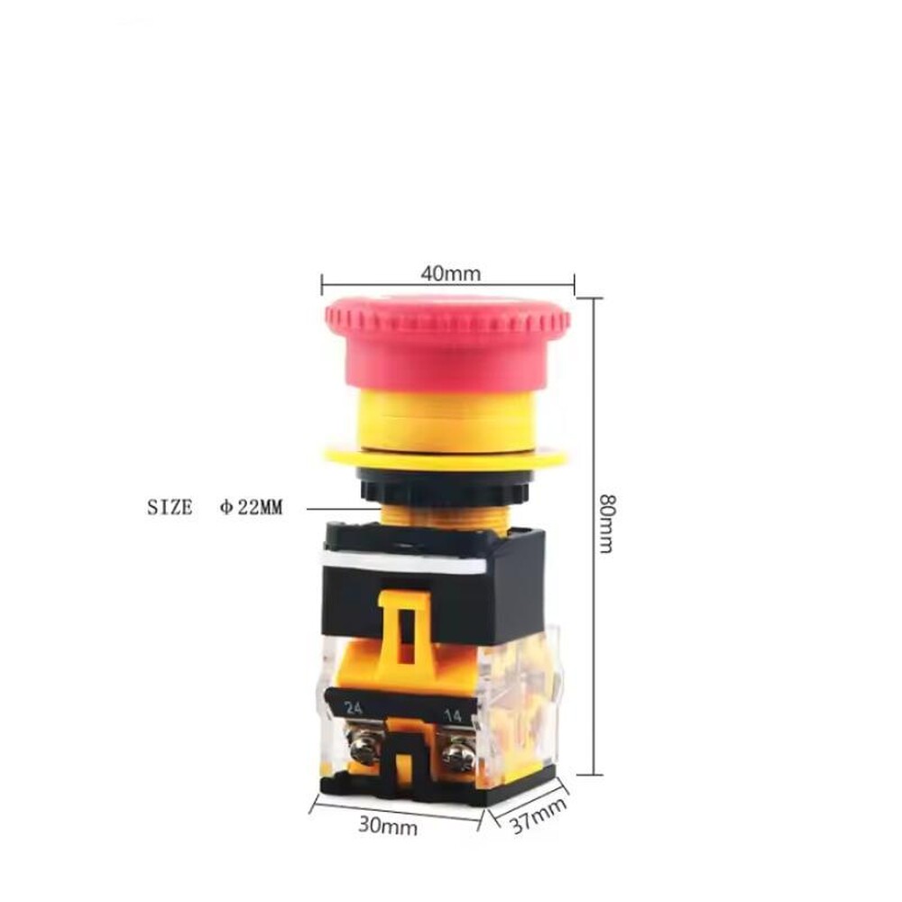 Emergency NC Switch Emergency Stop Switches Push Button