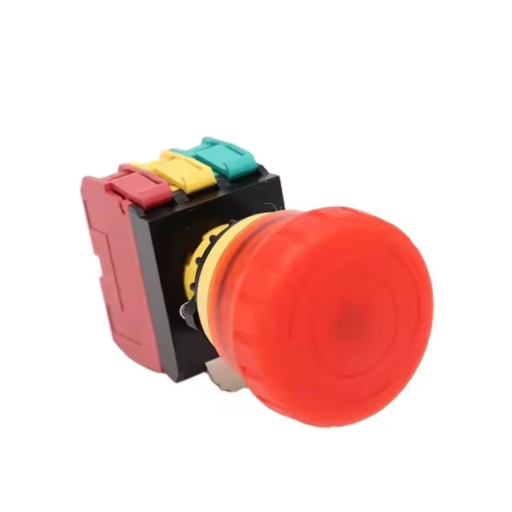 Emergency Stop Switches Push Button With Lamp
