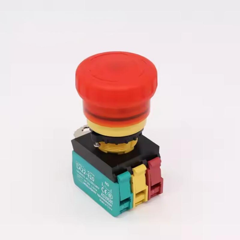 Emergency Stop Switches Push Button With Lamp