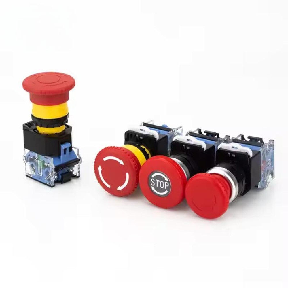 Mushroom Emergency Push Switches Head Stop Push Switches