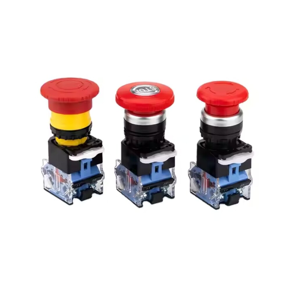 Mushroom Emergency Push Switches Head Stop Push Switches