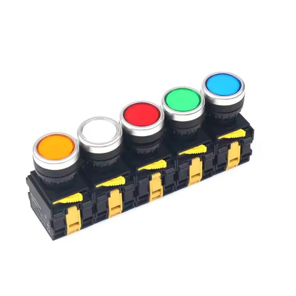Plastic Momentary/self-lock Push Button Switch round /square ...
