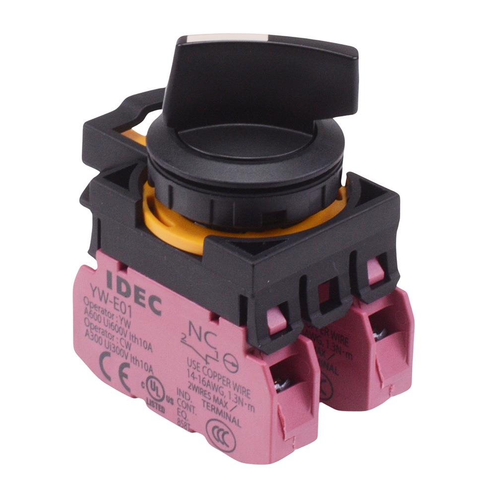 CW1S-3E02 3 Position Selector Switch 2NC IP65