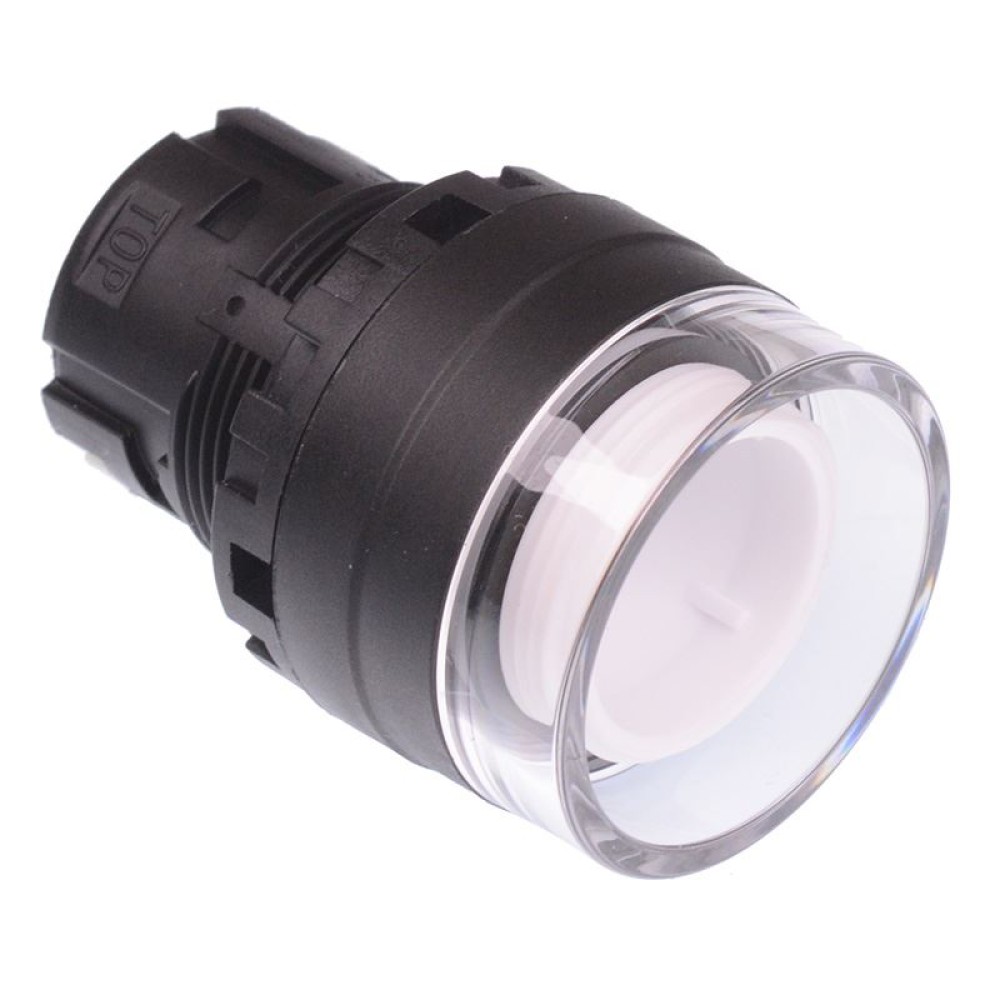 22mm Maintained Push Button Bezel withShroud for illuminated