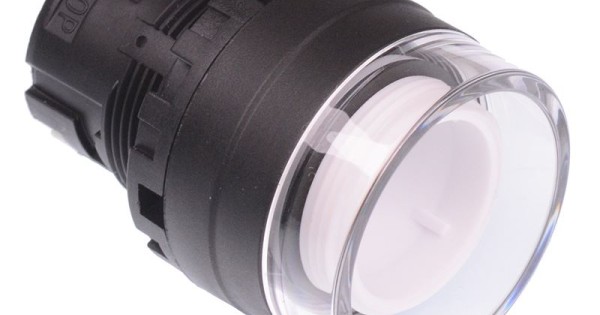 22mm Maintained Push Button Bezel withShroud for illuminated