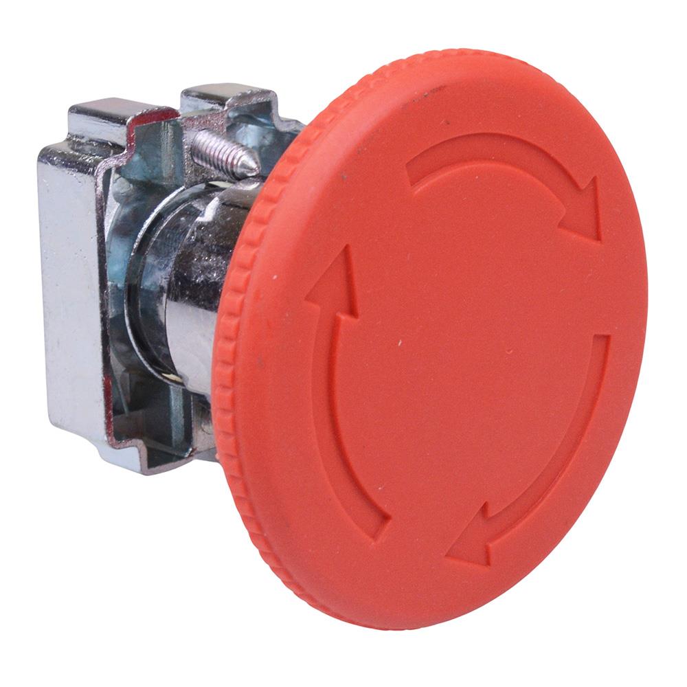PtecMetMushT60 60mm Emergency Stop Button Switch