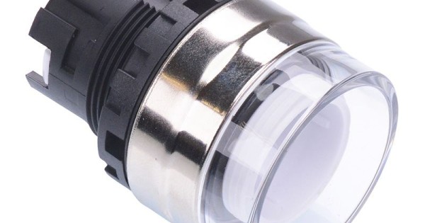YW4L-MF00 22mm Momentary Metal Push Button Bezel with Shroud