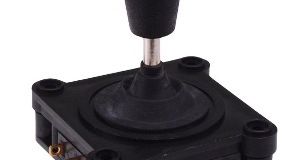 100105 2 Axis 4 Position Fingertip Joystick 4A 30VDC