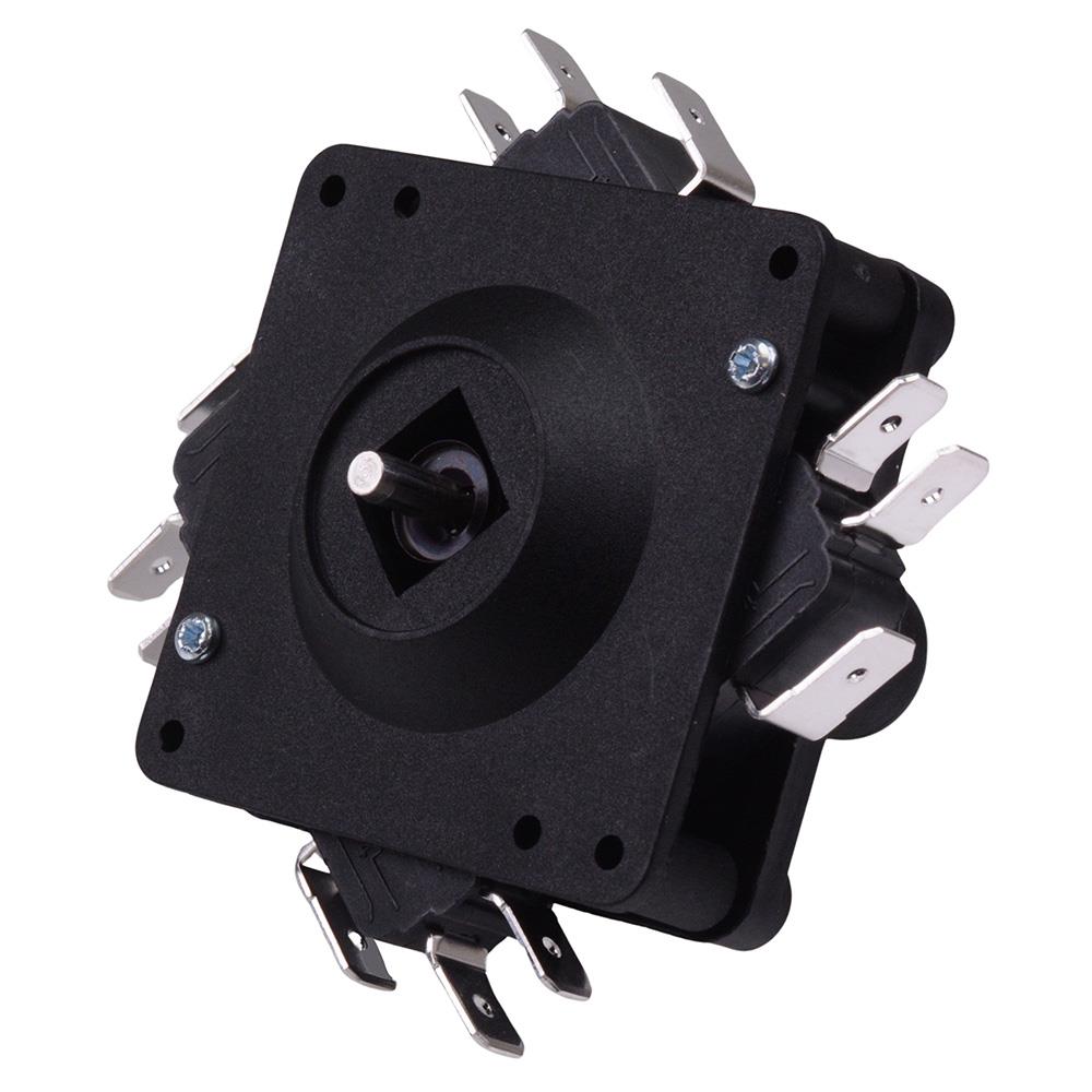 100112 2 Axis 4 Position Fingertip Joystick 10A 30VDC