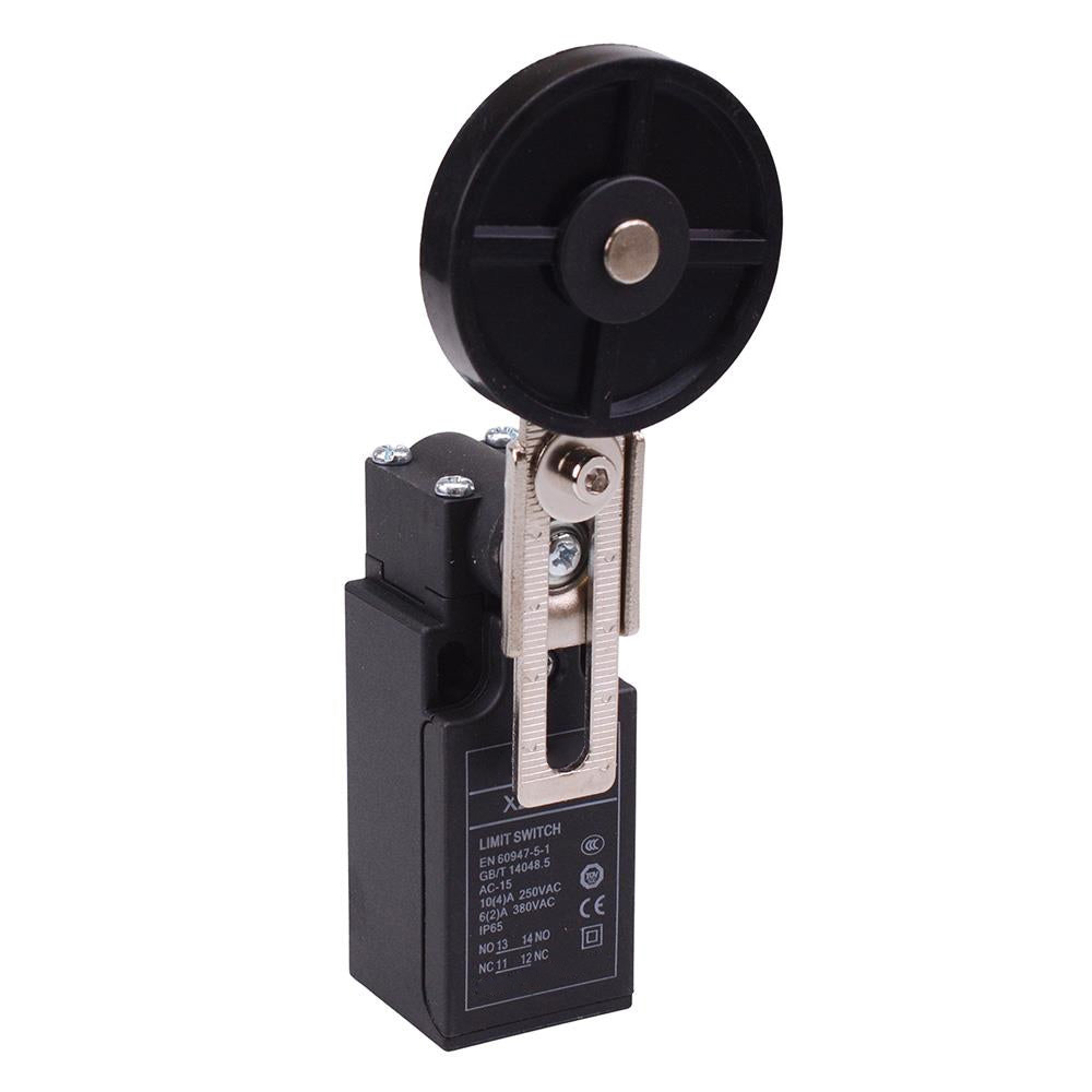 Adjustable Big Roller Arm Industrial Limit Switch IP65 10A 250V