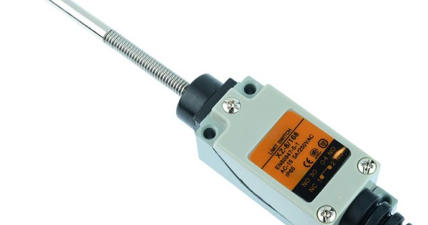 IP65 Spring Rod Actuator Limit Switch Zinc Alloy 2NO/2NC 250V 5A