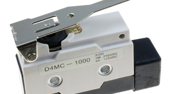 Lever Limit Switch SPDT 250VAC 10A