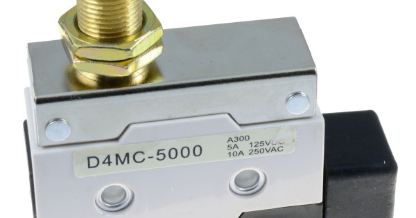 Push Button Plunger Limit Switch SPDT 250VAC 10A