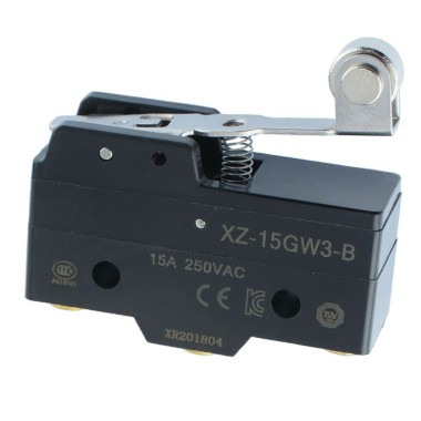 Roller Lever Z Series Limit Switch SPDT 15A 250VAC