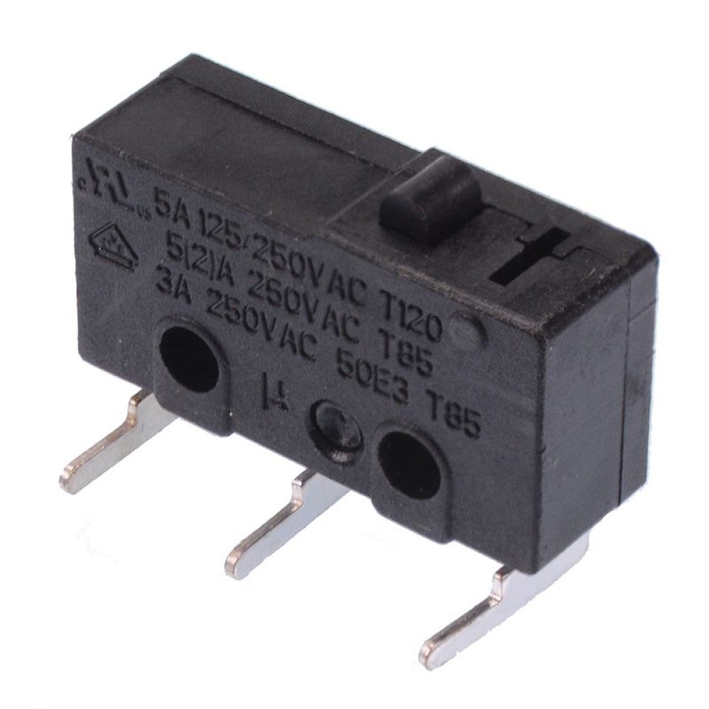 Push Button Horizontal PCB V4 Miniature Microswitch SPDT 5A