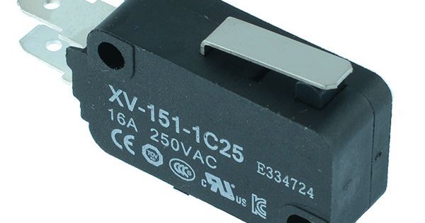 Short Lever V3 Microswitch SPDT 16A 250VAC
