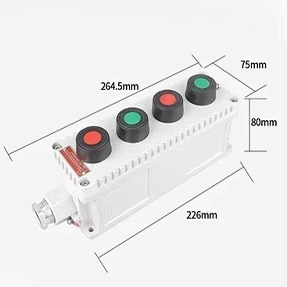 Explosion Proof Waterproof Stop/Start Push Button Switch