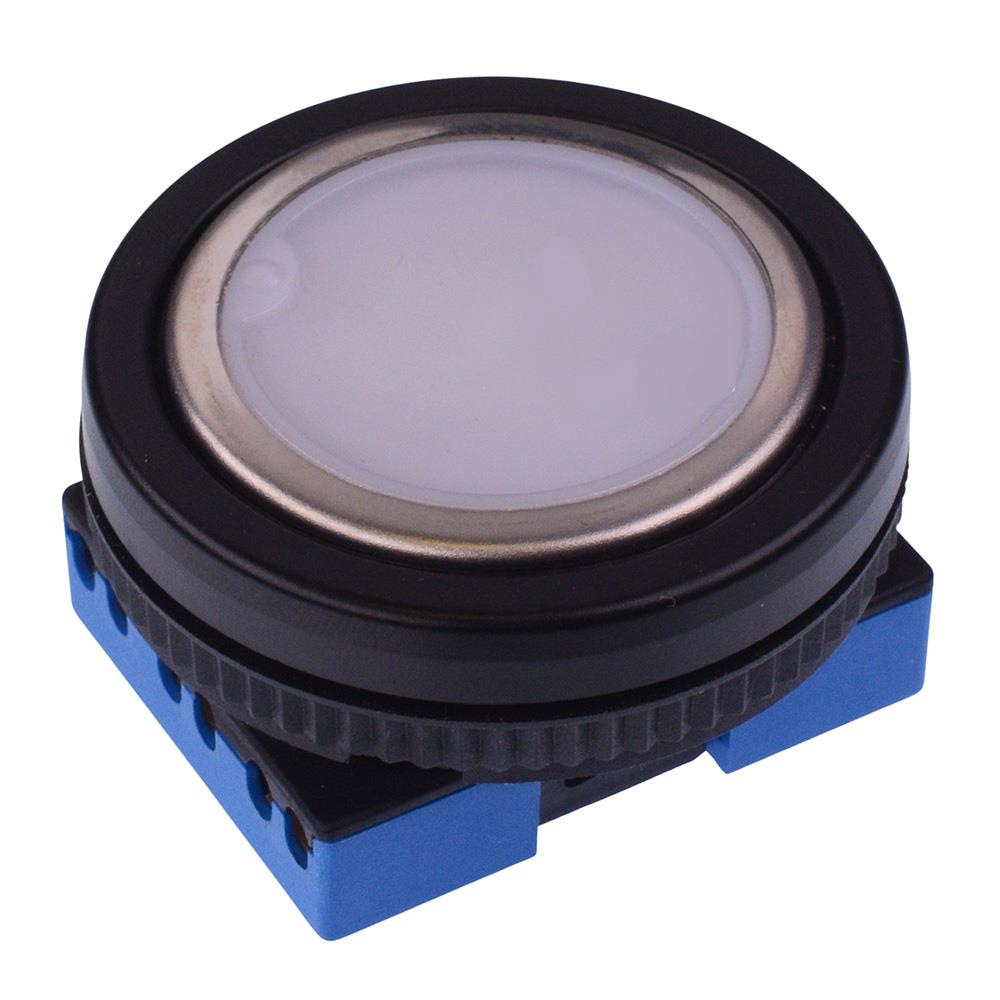 Red 12V illuminated Large Actuator Push Button Switch IP53