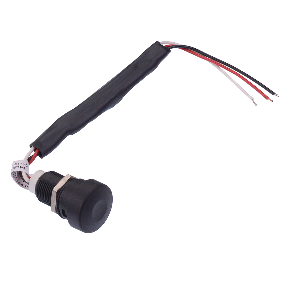 Black Linear Hall Effect Push Button Switch IP67 IHLR0155F2