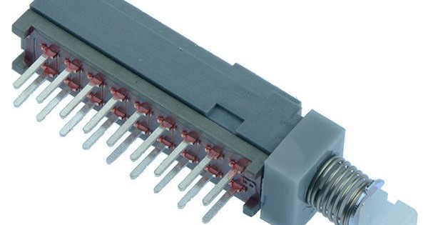 Mini Push Button Latching PCB Switch 6PDT 30V