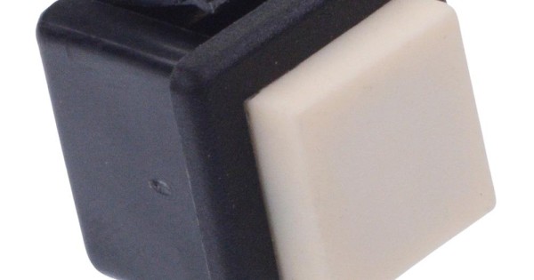 White On-(Off) Normally Closed Momentary Push Button Switch