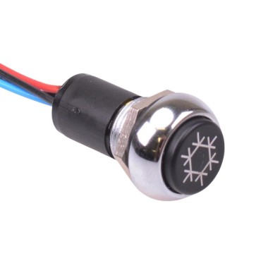 illuminated Automotive Momentary Push Button Switch SPST