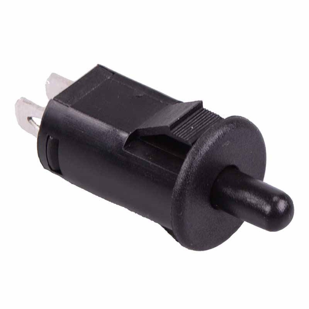 Black Off-(On) Momentary Push Button Switch SPST