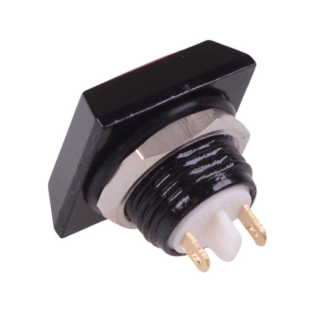 Square Off-(On) Momentary 12mm Metal Push Button Switch