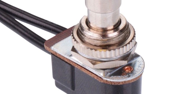 Off-(On) Momentary Prewired Foot Switch SPST