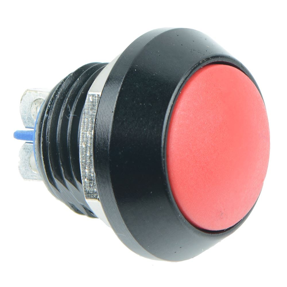 Off-(On) Momentary Push Button Switch Screw Terminals SPST