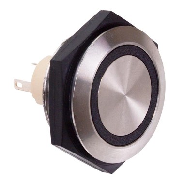 AV091003C940K Momentary 19mm Push Button Vandal Switch SPST IP65 2A 48VDC